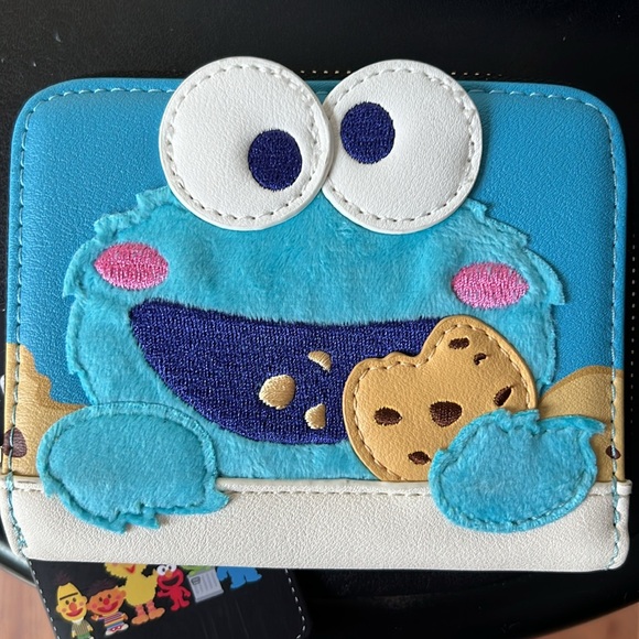 Loungefly | Bags | New Seaworld Loungefly Sesame Street Cookie Monster ...